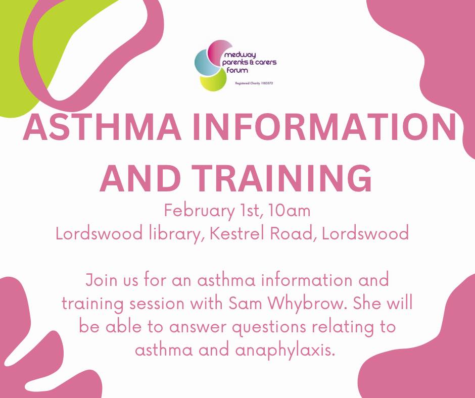 Asthma information and training for parents and carers - Medway Parents ...